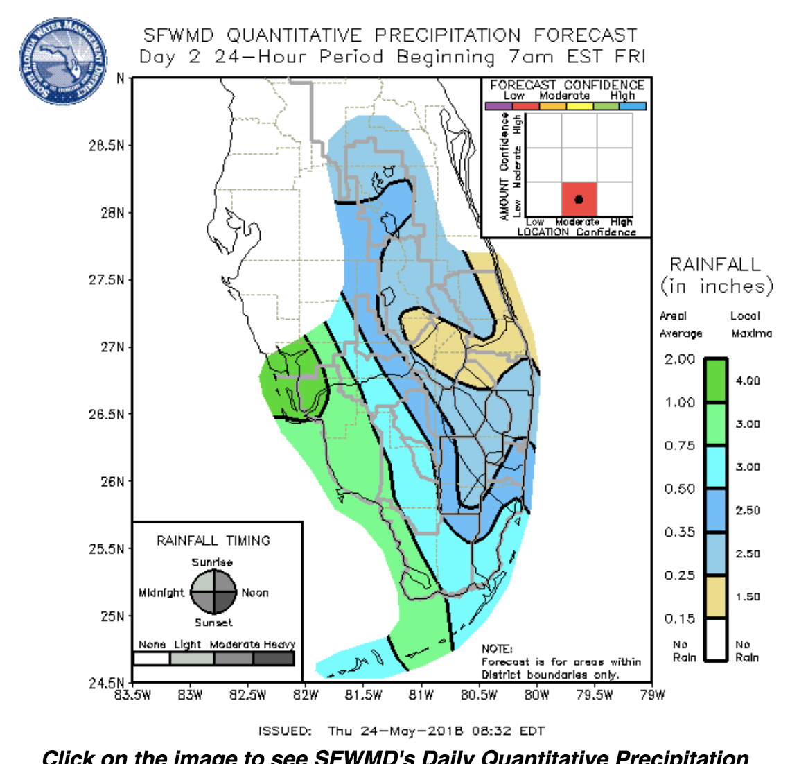 SFWMD update for Heavy Rainfall expected from Tropical System ...