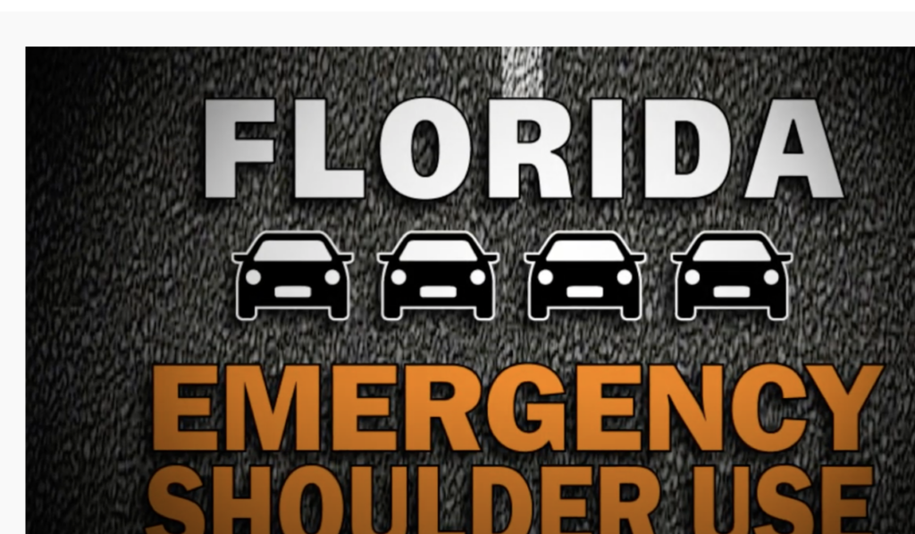 Emergency Shoulder Use (ESU) is Florida's innovative strategy to ...